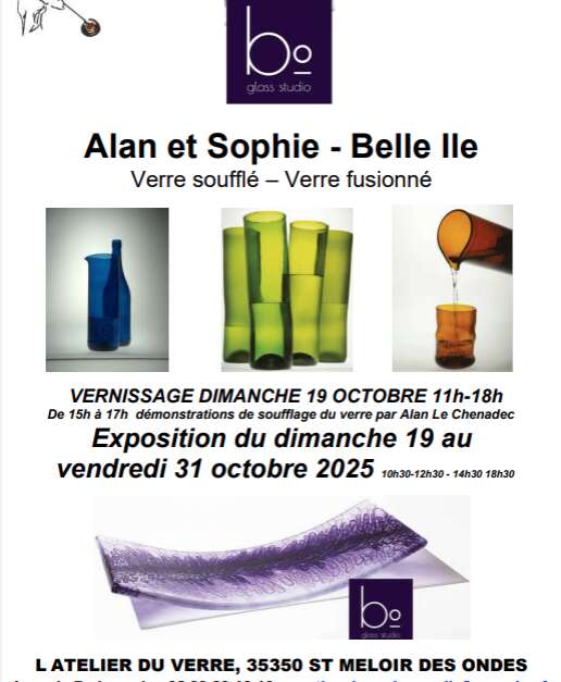 Exposition – L’atelier du verre (Saint-Méloir-des-Ondes) | Saint-Malo ...