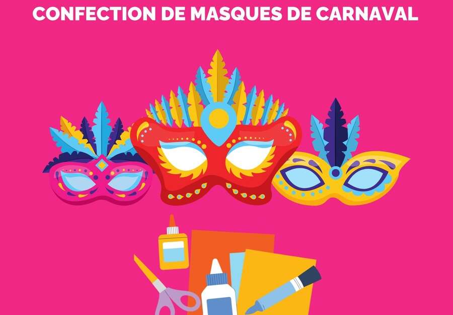 Atelier : Confection de Masques de Carnaval à la Médiathèque de Petreto ...