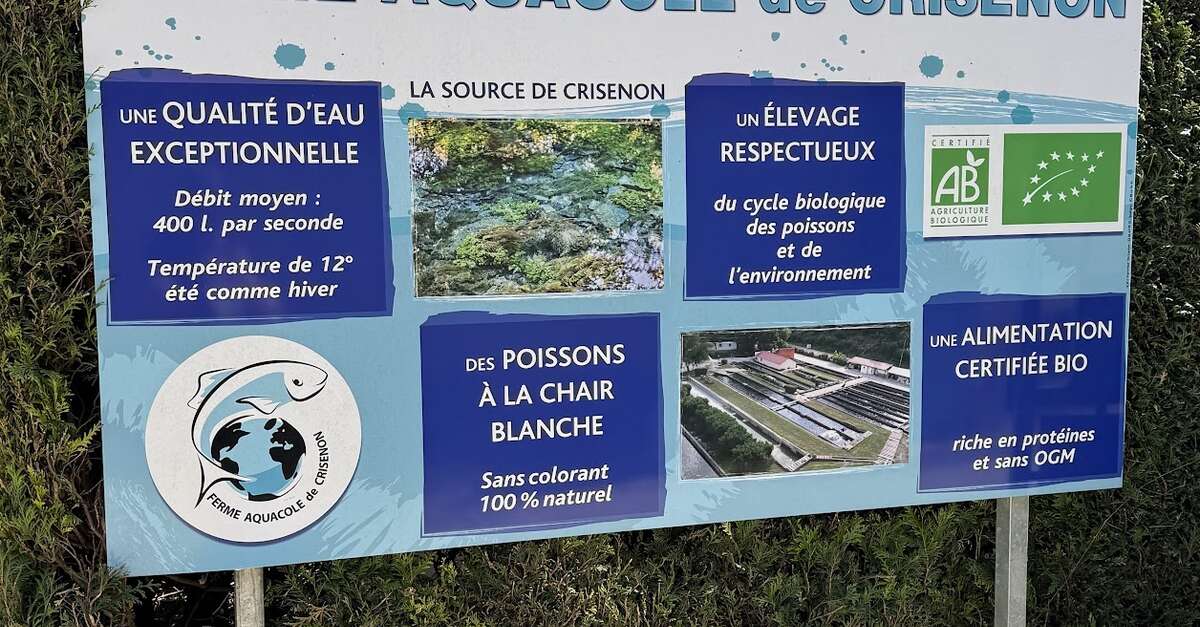 La Ferme Aquacole de Crisenon (Prégilbert) | Office de tourisme d ...