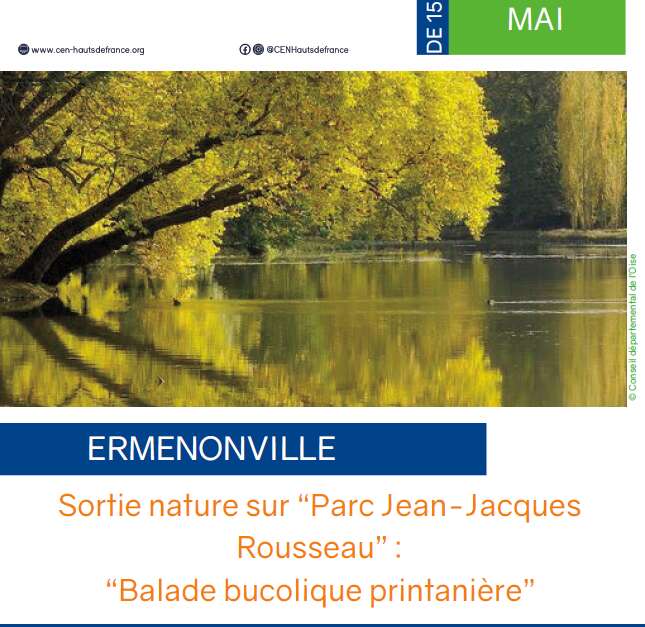 Sorties Nature – Balade buccolique printanière au Parc Jean-Jacques ...