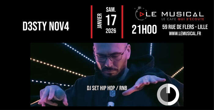 Dj set by D3sty N0v4 (hip hop / RNB) (Lille) | Site officiel Hauts-de ...