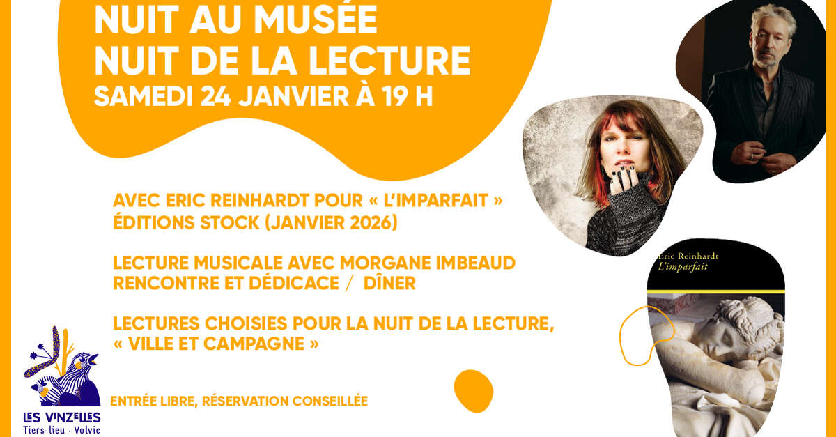 Eric Reinhardt : rencontre, dédicace et lecture musicale avec Morgane ...