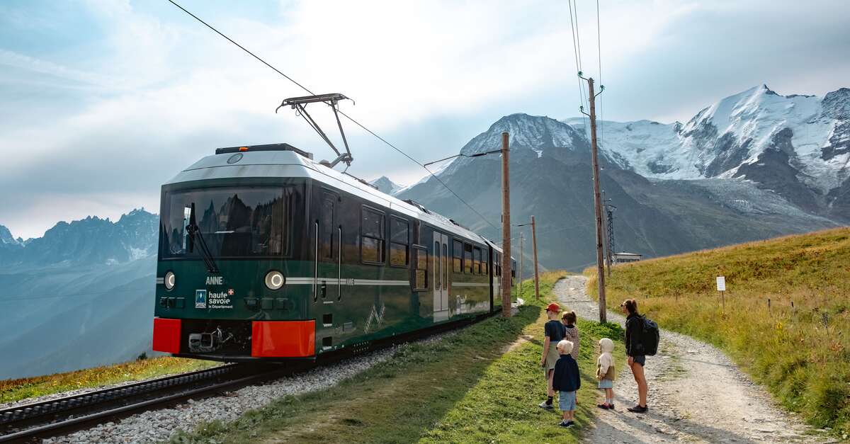 Descent to Bellevue from the Nid d’Aigle | Saint-Gervais Mont-Blanc