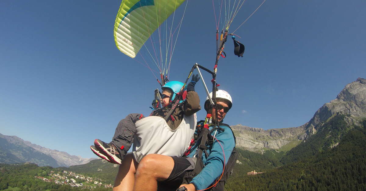Vol en parapente marmotton | Saint-Gervais Mont-Blanc - Montagne ...