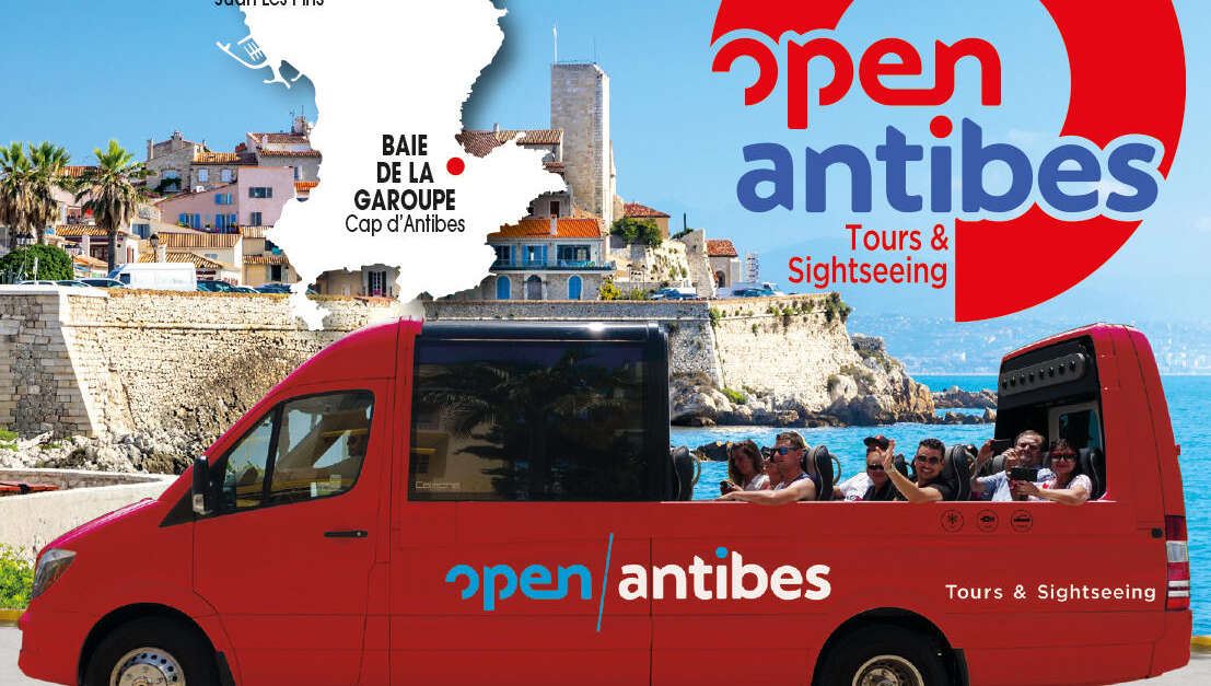 Open Antibes Bus cabriolet (Antibes) | Le Pass Cote d'Azur France