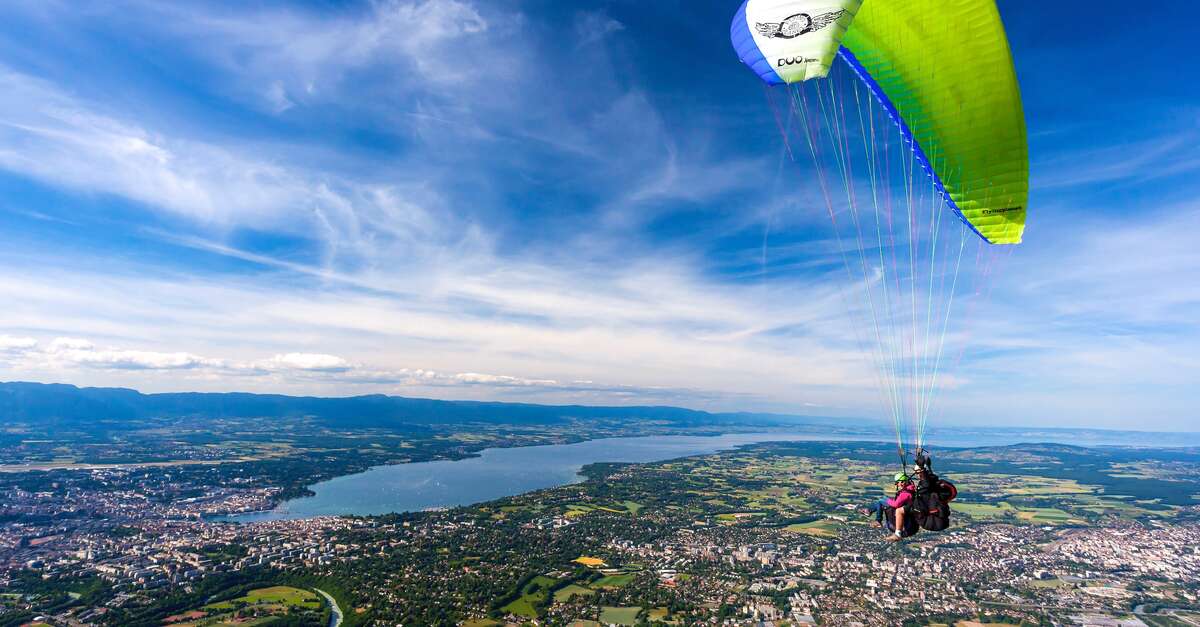 Vol de parapente en tandem (Étrembières) | Haute-Savoie Mont-Blanc