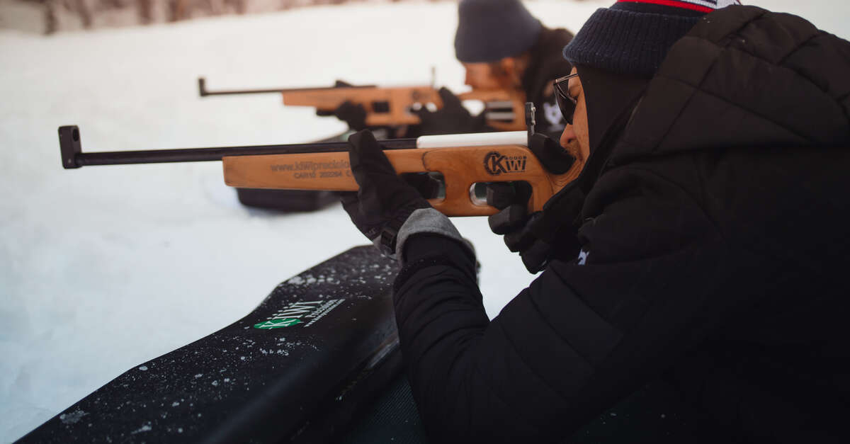 Introduction to laser biathlon with Pulse activity (Morzine) | Portes ...