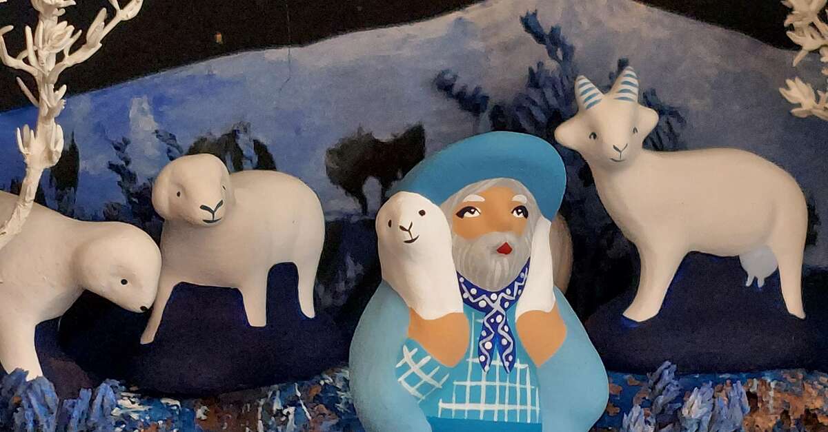 The blue santons (Brantes) | Provence-Alpes-Côte d'Azur Tourism