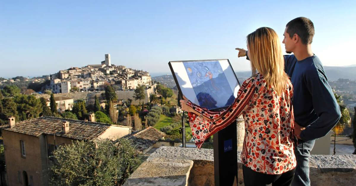 Itinerary In the footsteps of Marc Chagall (Saint-Paul) | Provence ...