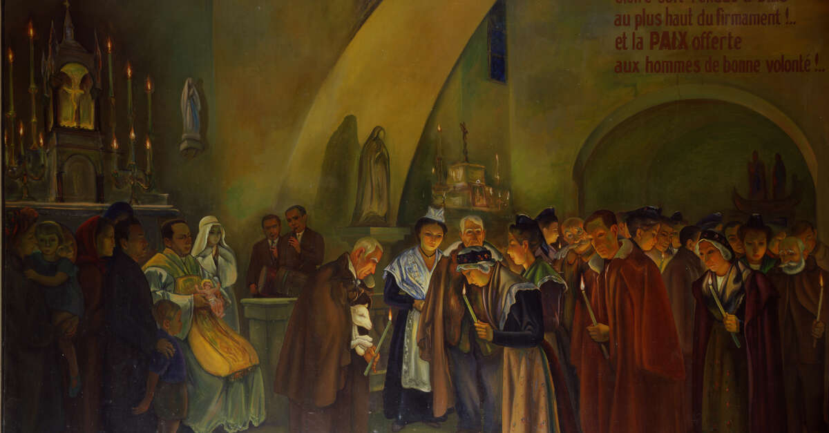 Messe de minuit traditionnelle avec cérémonie de pastrage (Les Baux-de ...