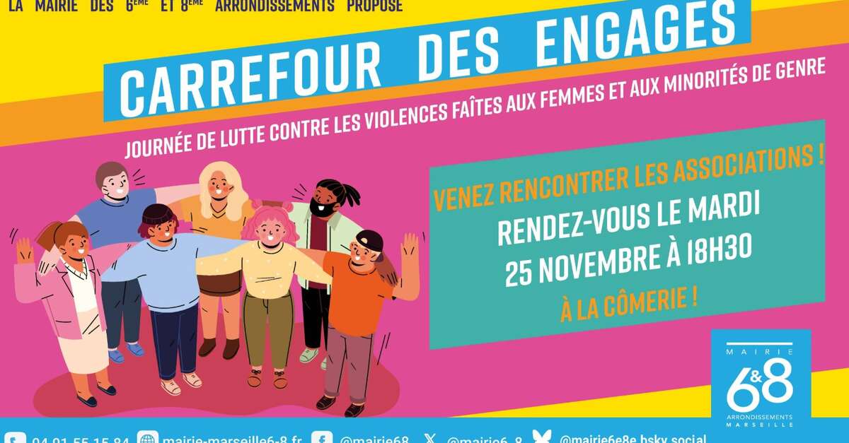 Carrefour des engagés (Marseille 6ème) | Oficina de Turismo de Marsella