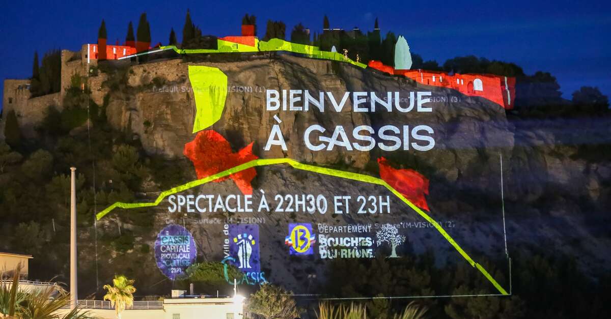 Video mapping (Cassis) | Cassis Tourisme