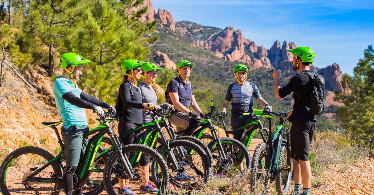 Mountain E-bike excursion in the Estérel massif (Saint-Raphaël) | Provence-Alpes-Côte d'Azur Tourism