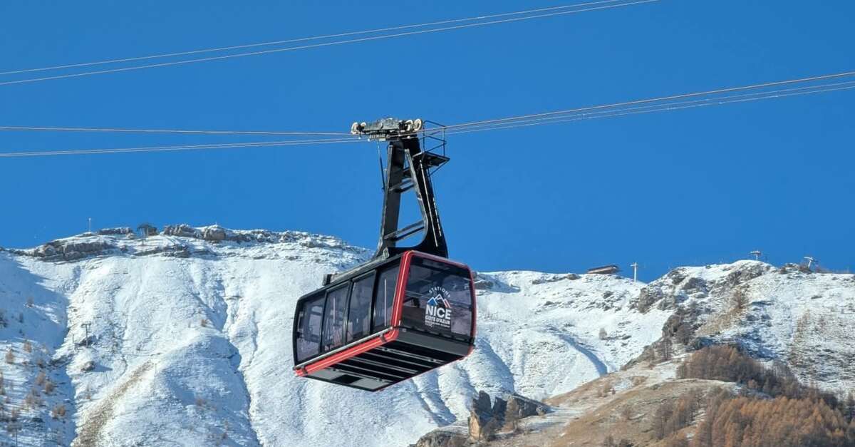 Las Donnas Cable Car (Auron, Saint-Étienne-de-Tinée) | Côte d’Azur ...
