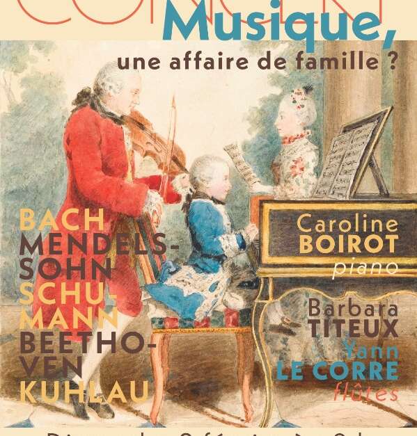 Concert – Maguelone trio “sur un air de famille” (on a family theme ...