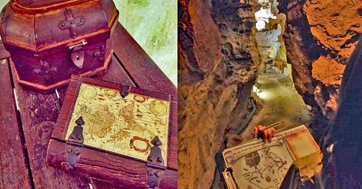 Grotte de Baume Obscure: audio guided tour with a treasure hunt in a ...