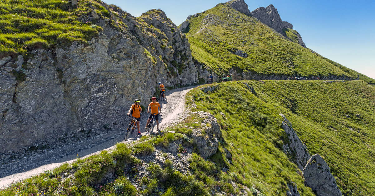 Mountain bike tour (AE) Col des Seigneurs – Le Rédempteur Haute Route du Sel Menton Riviera ...