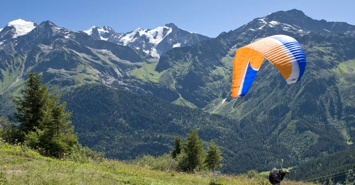 Aire de décollage parapente (Les Contamines-Montjoie) | Haute-Savoie ...