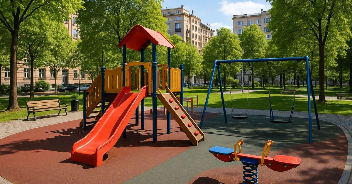 Park and playground – Square Haut Borrigo (Menton) | Menton, Riviera ...