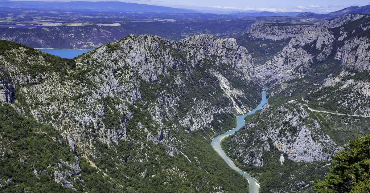 Les Gorges du Verdon – rive gauche (la Corniche Sublime) (Aiguines ...