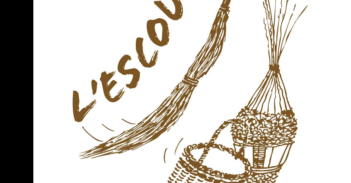 Atelier de vannerie – corbeille ronde en osier brut et clématite ...