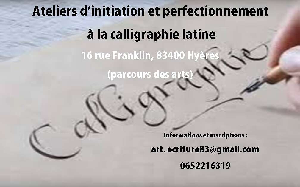 Calligraph – Anne-Sophie Davoli (Hyères) | Côte d’Azur France / French ...