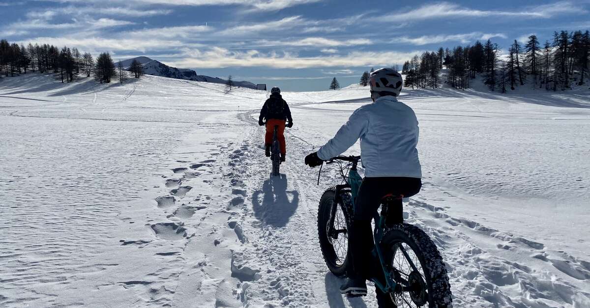 Randonnée neige Fatbike électrique (Beuil) | Côte d’Azur France ...