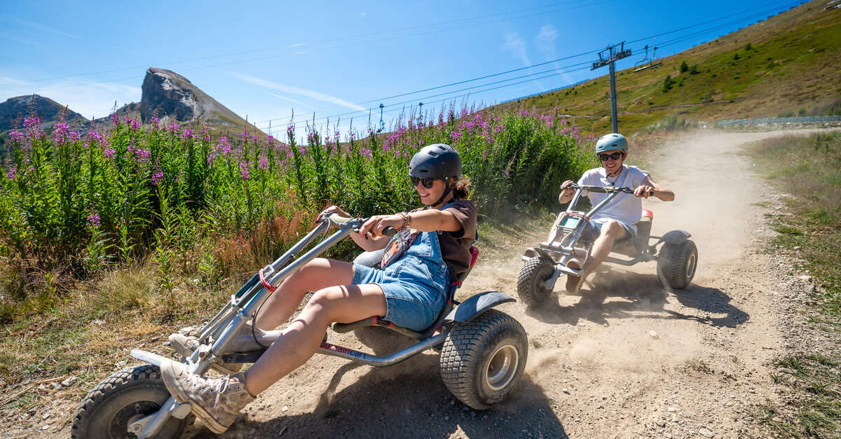 Mountain Kart & Trottinette de descente (Saint-Chaffrey) | Provence ...