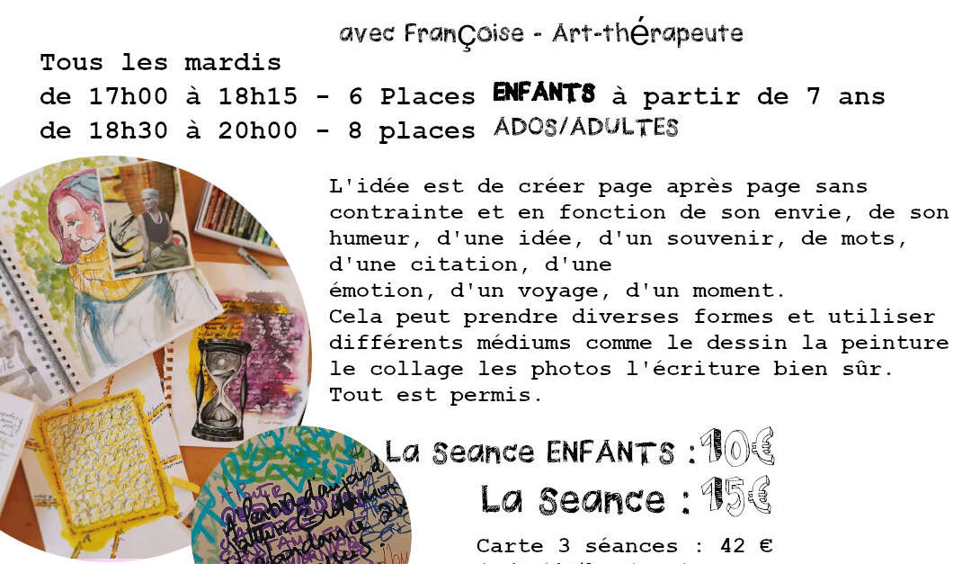 Les Parenthèses créatives : Carnet de Vie(s) – ART-THERAPIE (Saint ...