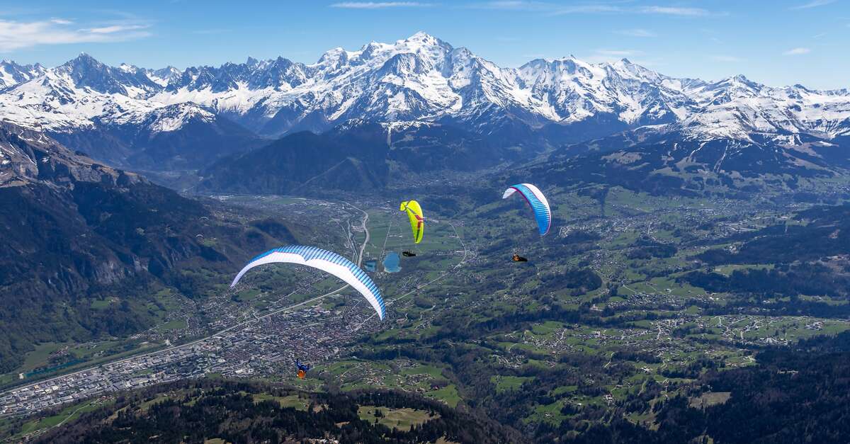 Cours de parapente, stages tous niveaux (Passy) | Haute-Savoie Mont-Blanc