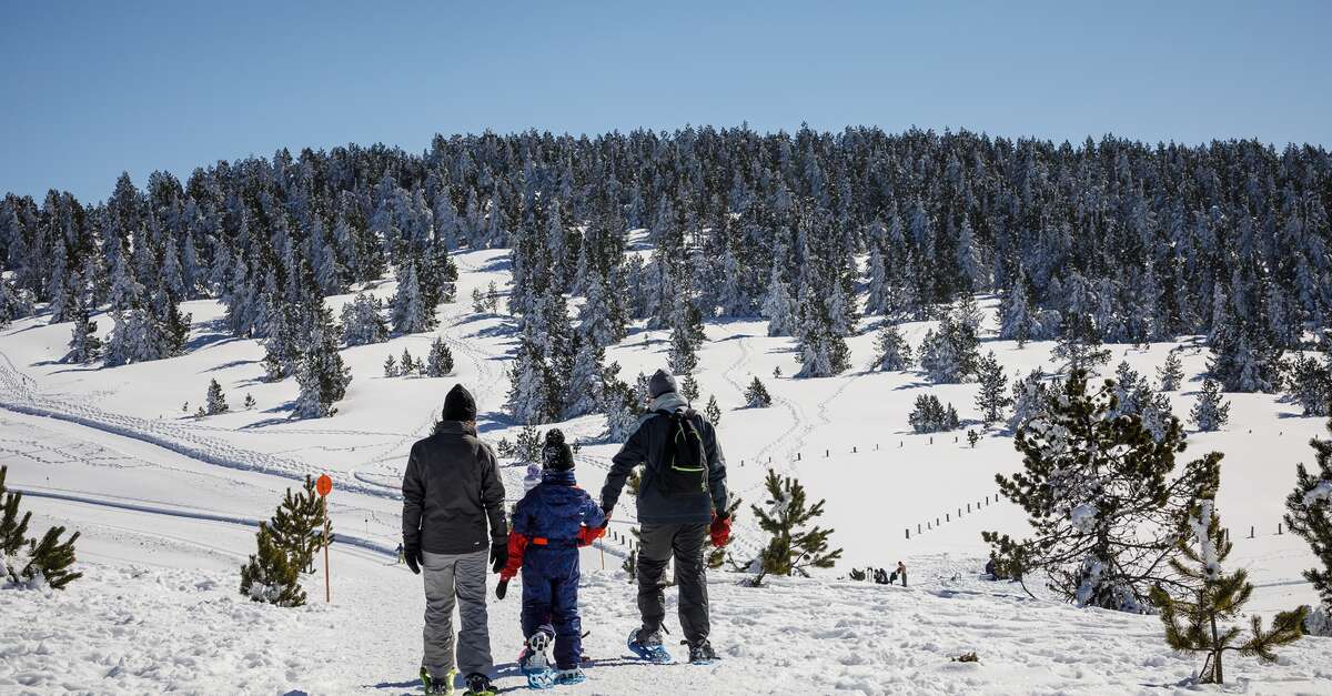 Raquettes à neige à la station de Beille (Les Cabannes) | Office de ...