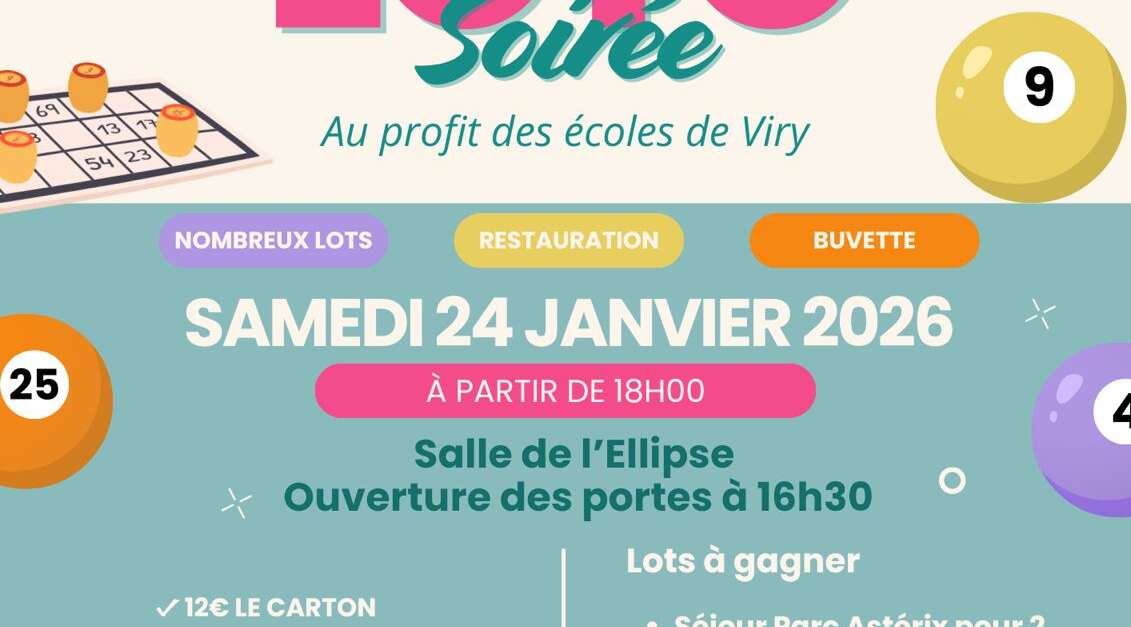 Loto de l’APE de Viry (Viry) | Monts du Genevois - Your nature escape ...