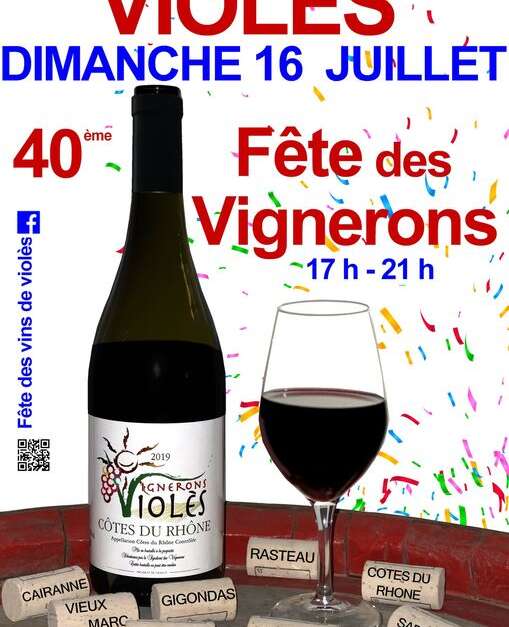 40-ème édition de la Fête des vins de Violés (Violès) | Provence-Alpes ...