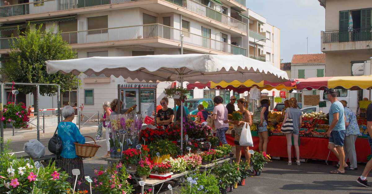 Marché fruits et légumes de Golfe-Juan (Vallauris Golfe – Juan) | Le ...