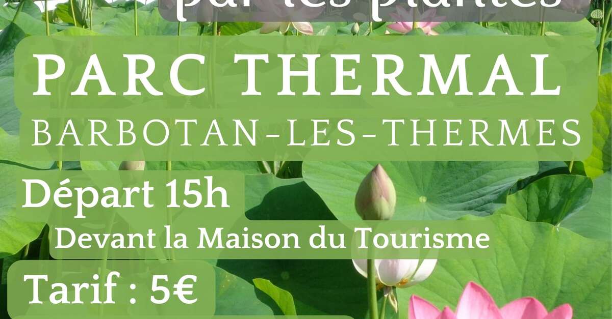 Randonnée guidée « Se soigner par les plantes et les eaux » au Parc ...