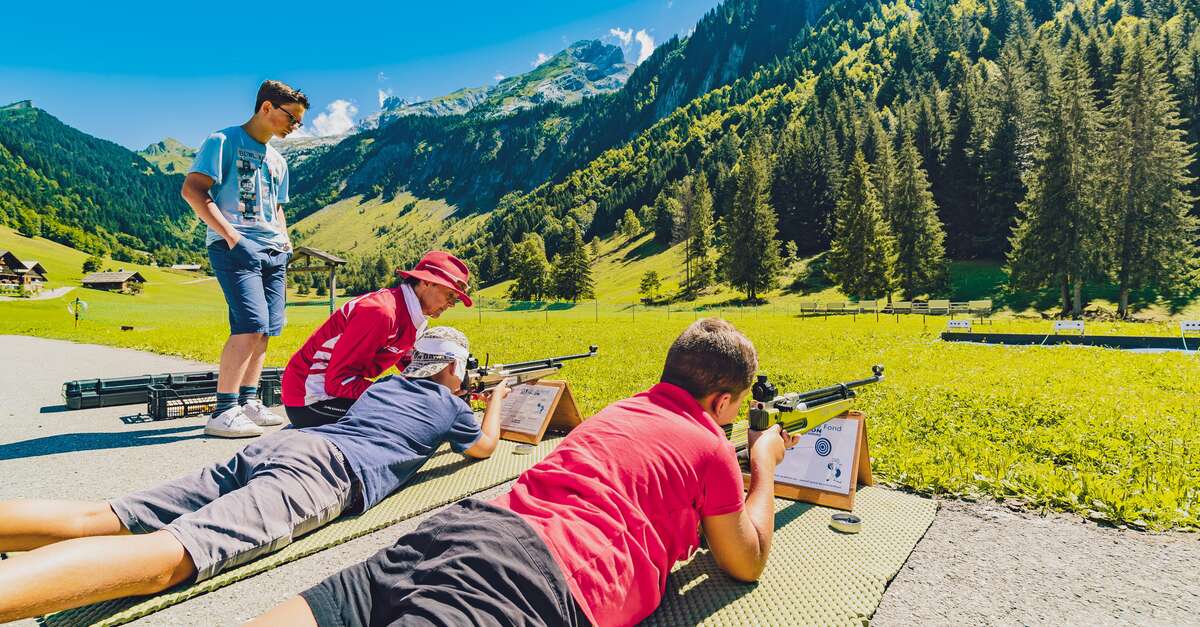 Biathlon été : cours privé spécial séminaire, groupe et team building ...