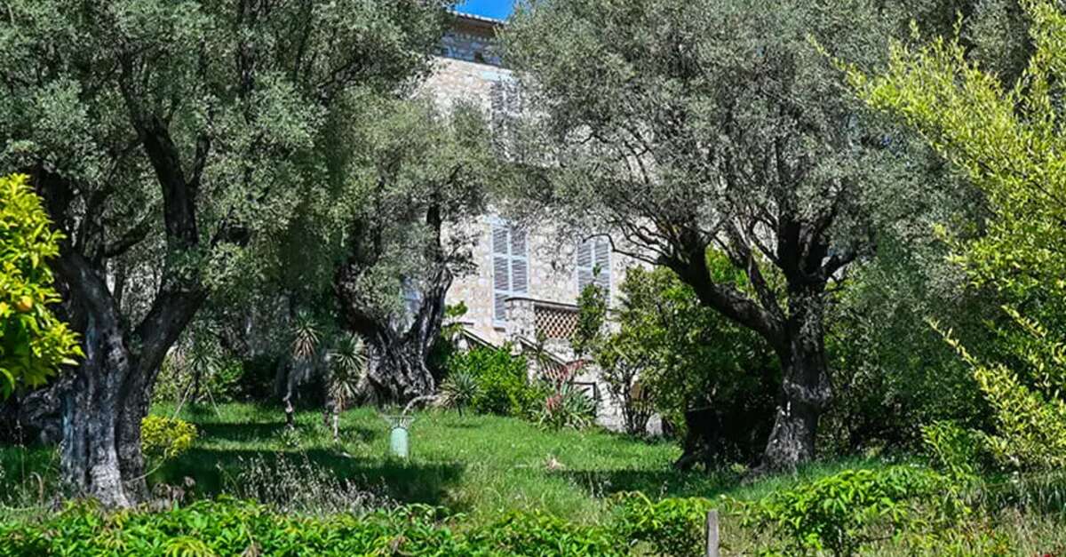 The garden of the Museum Renoir – Domaine des Collettes (Cagnes-sur-Mer ...