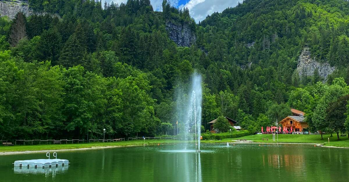 Plage du plan d’eau de Flumet (Flumet) | Bienvenue ! Les Saisies