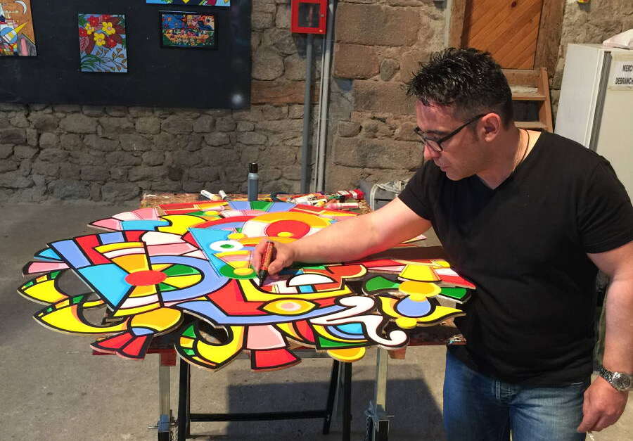 Street Art Fernando Davila (Roche-la-Molière) | Loire Tourisme