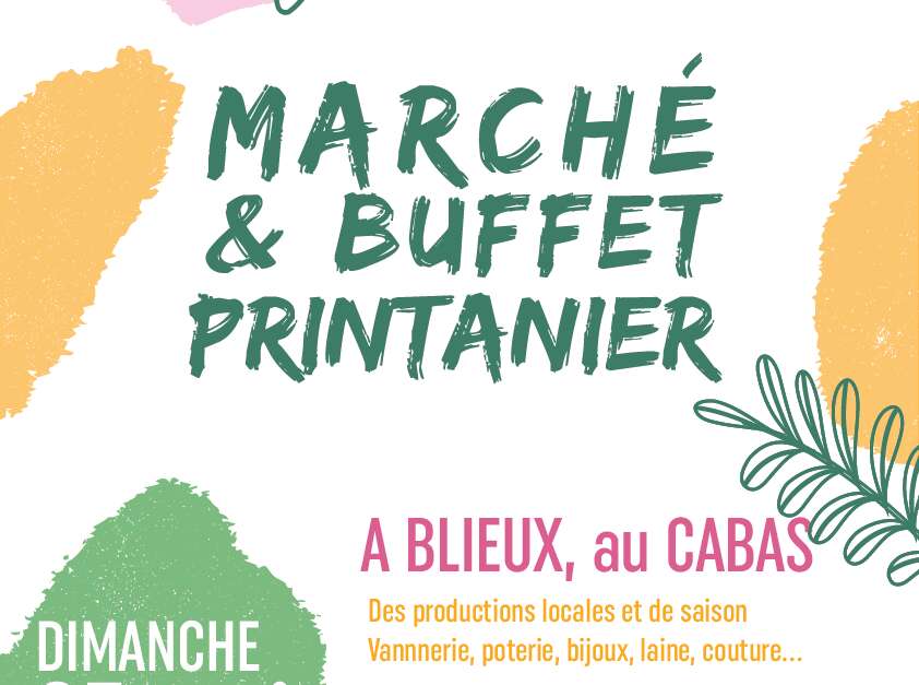 Marché et buffet printanier (Blieux) | Provence-Alpes-Côte d'Azur Tourisme