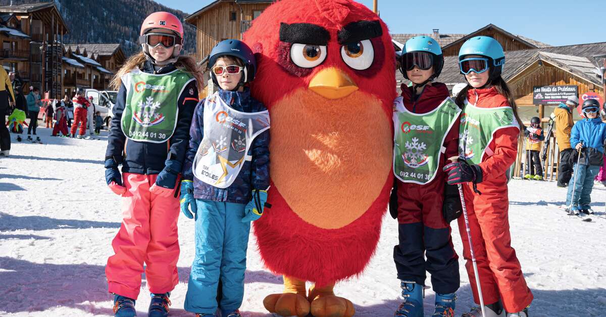 Rencontre avec la mascotte Angry Bird (Les Orres) | Provence-Alpes-Côte ...