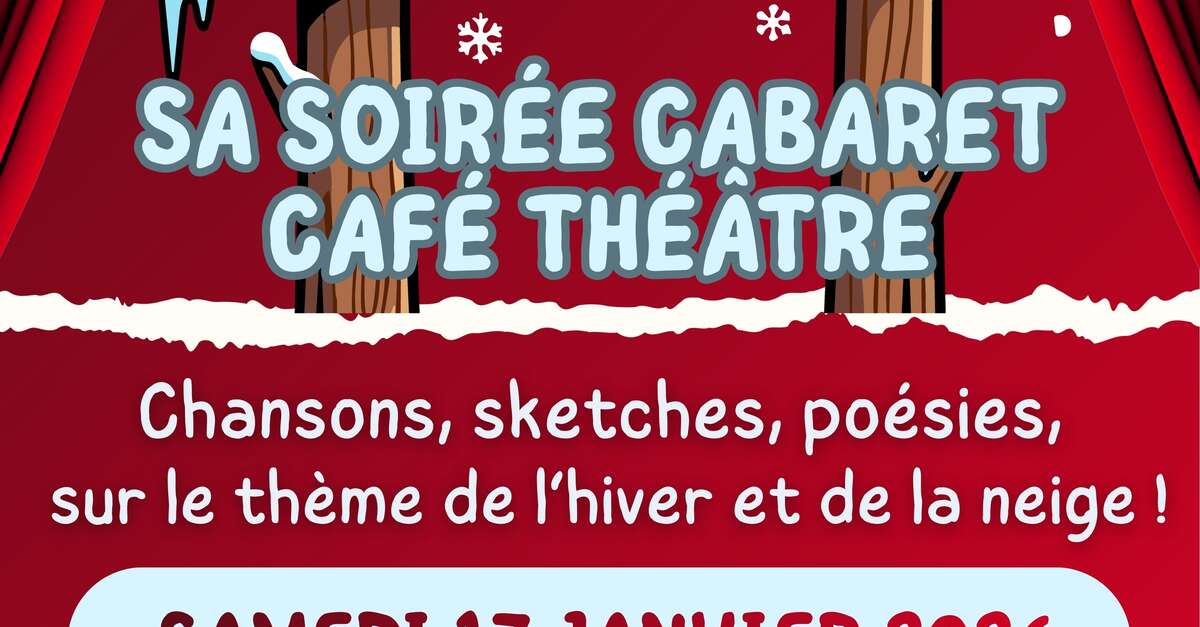 Café théâtre « Il neige en hiver ! » (L’ Épine) | Provence-Alpes-Côte d ...