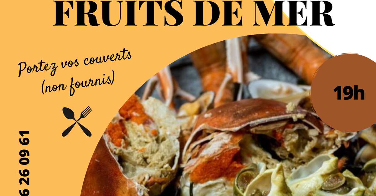 Repas fruits de mer (Belvèze) | Tarn-et-Garonne Tourisme