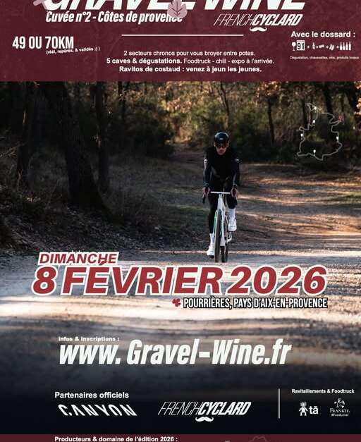 Course cycliste : Gravel Wine (Pourrières) | Provence-Alpes-Côte d'Azur ...