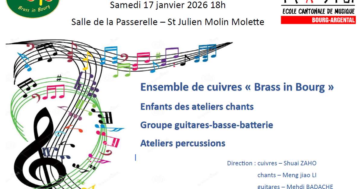 Concert de Nouvel An - Saint-Julien-Molin-Molette | Office de Tourisme ...