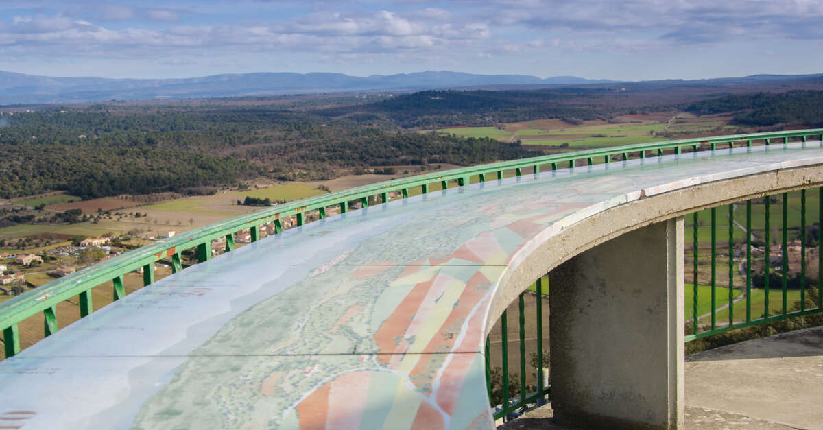 Table d’orientation : château d’eau/belvédère (Saint-Julien) | Provence ...