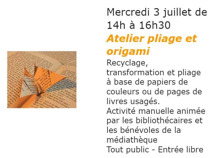 Atelier pliage et origami (Vinon-sur-Verdon) | Provence-Alpes-Côte d’Azur Tourismus