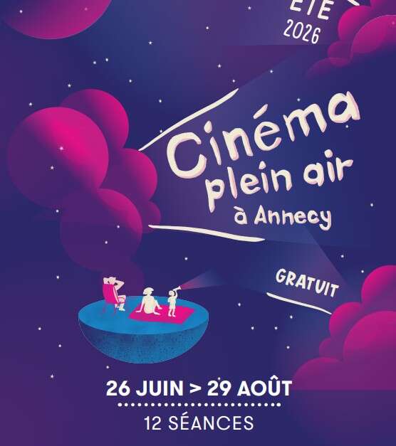 Cinéma plein air à Annecy (Annecy) | Haute-Savoie Mont-Blanc
