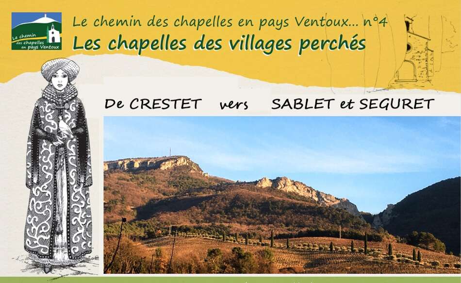 Les chapelles des villages perchés – de Crestet vers Séguret (Crestet ...