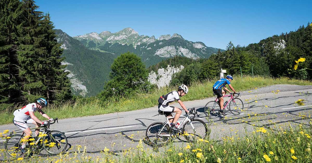 Aller cyclo : Col du Corbier versant ouest (Le Biot) | Haute-Savoie ...